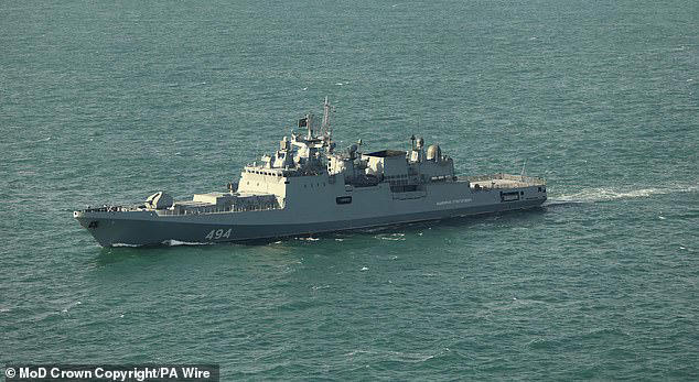 Starmer's MoD is trying to blame us after Putin's warship almost blew ...