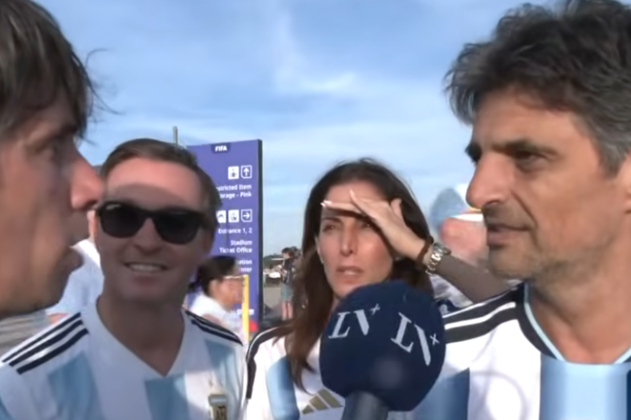 Argentina fans shot at in Uber traveling to World Cup game