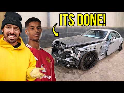 Mat Armstrong spent $420K rebuilding Marcus Rashford's wrecked Rolls ...