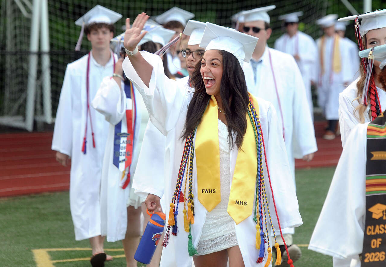 Photos: Fairfield Warde High School holds graduation ceremony for class ...