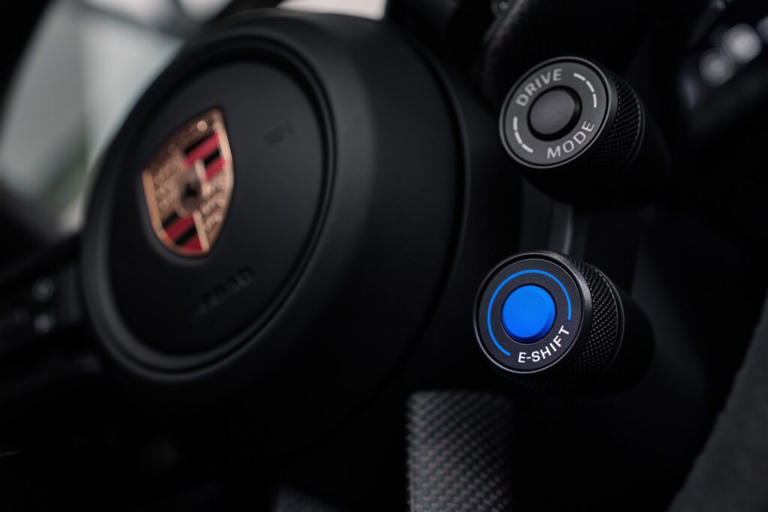 Porsche gave the 2027 Taycan eight fake gears, on top of the two real ones