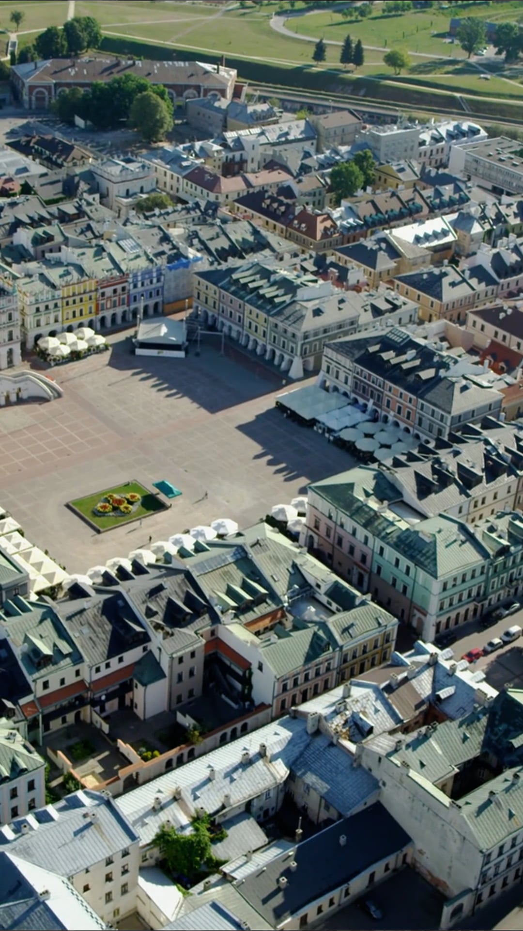 Zamość: Drone discovers Poland's 'Pearl of the Renaissance'