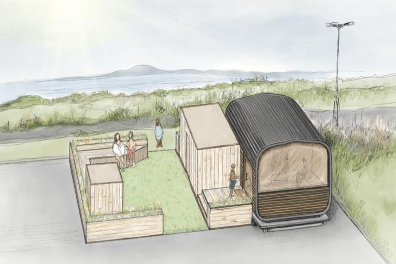 Section of Ayrshire beach car park is earmarked for mobile sauna proposal