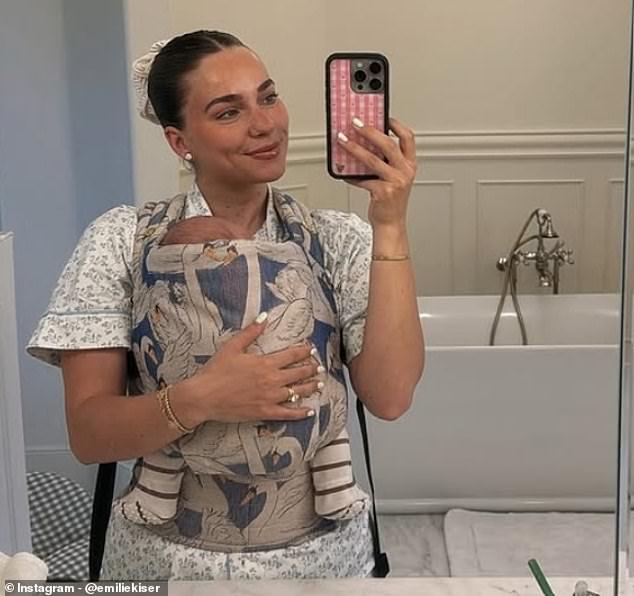 Emilie Kiser breaks silence on shock death of her son in first ...