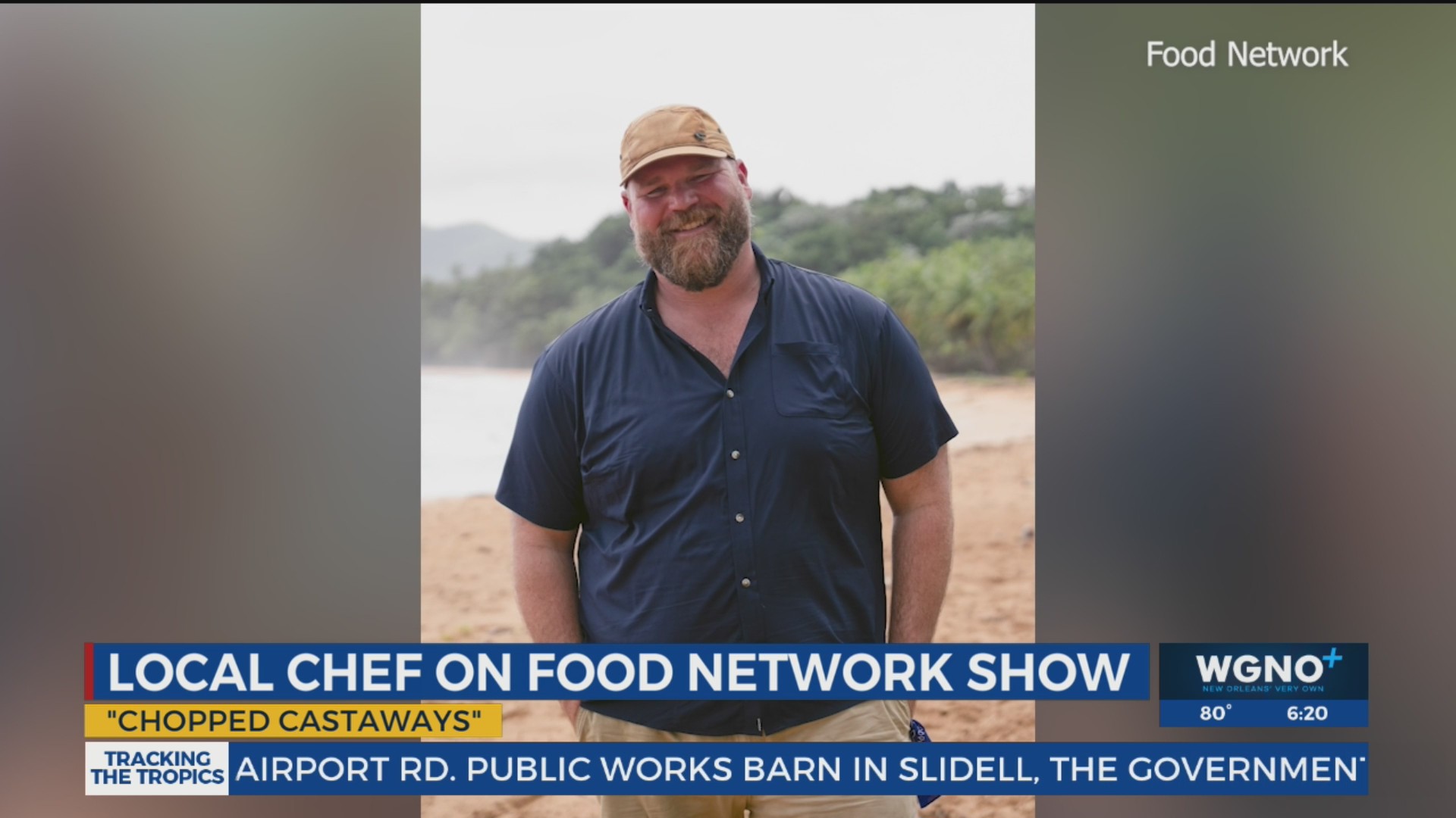 Thibodaux chef on Food Network show, "Chopped Castaways"