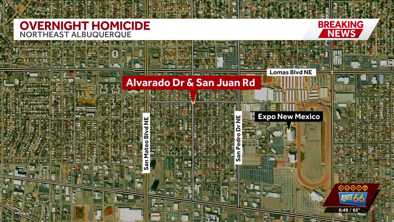 Homicide investigation in northeast Albuquerque