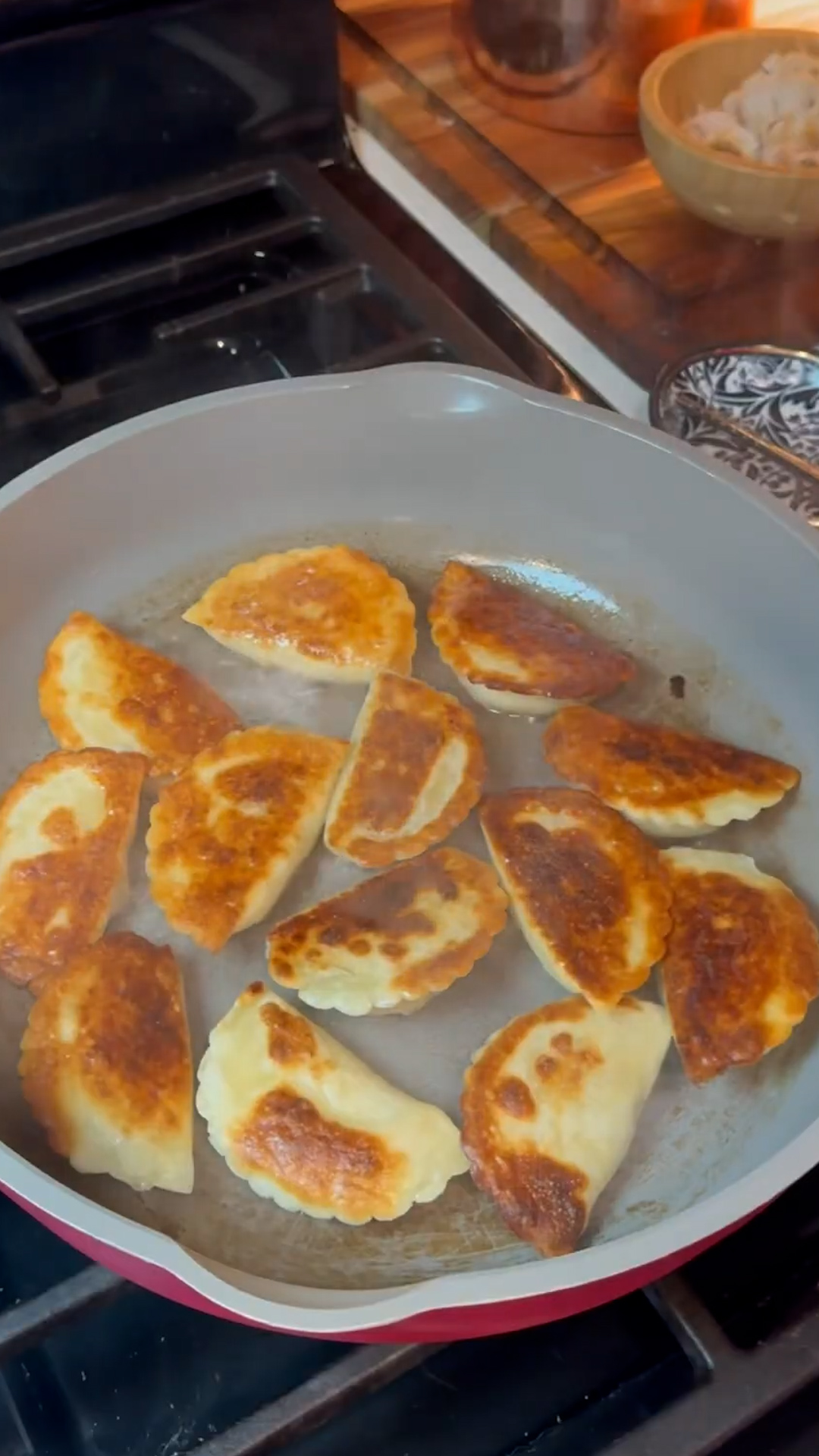 Tender chicken dumplings over rice for satisfying lunch perfect for ...