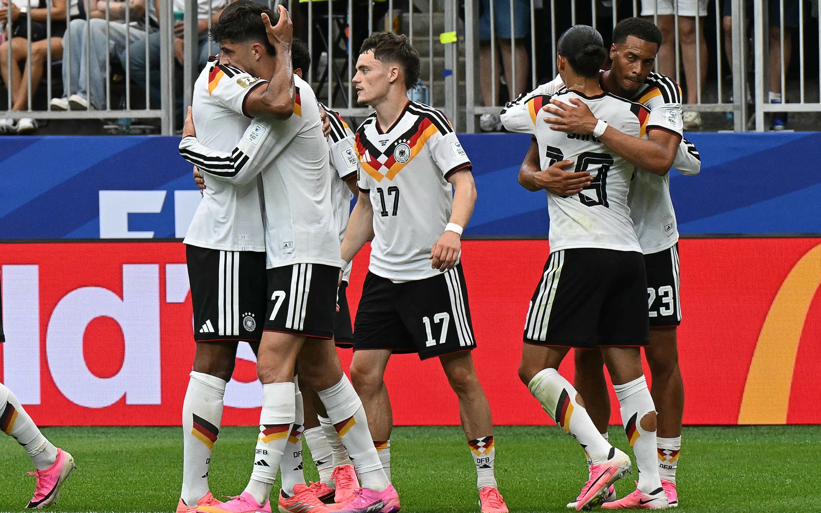 Adidas runs out of letter 'V' as German fans snap up World Cup shirts