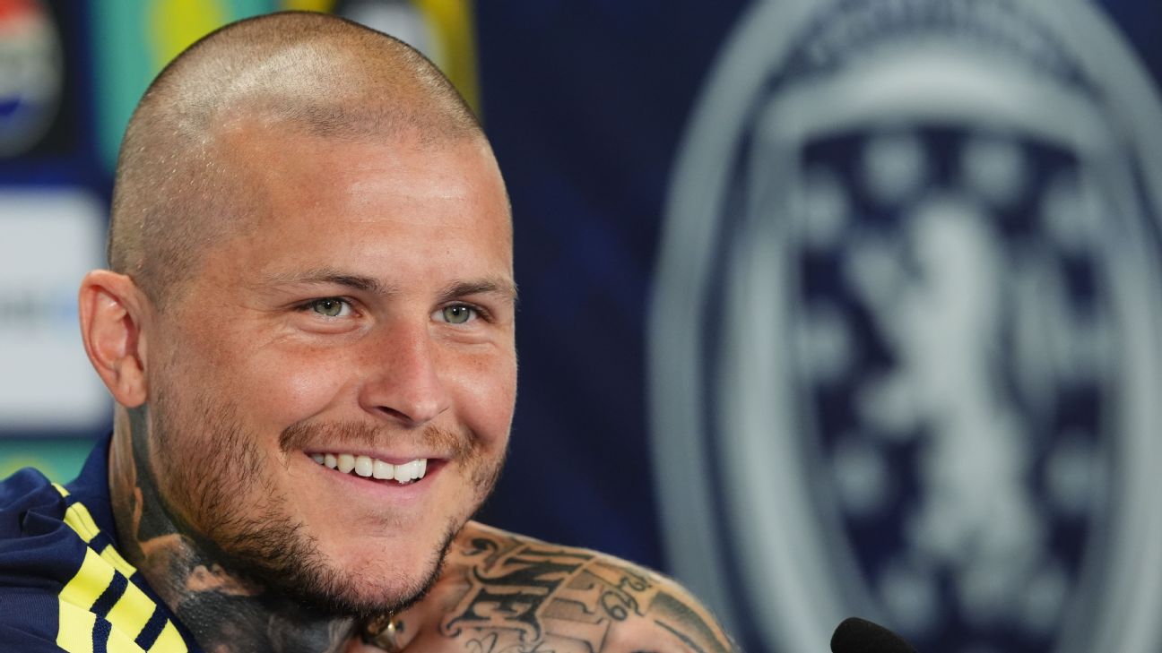 Lyndon Dykes names Scotland teammate least likely to copy his shaved ...