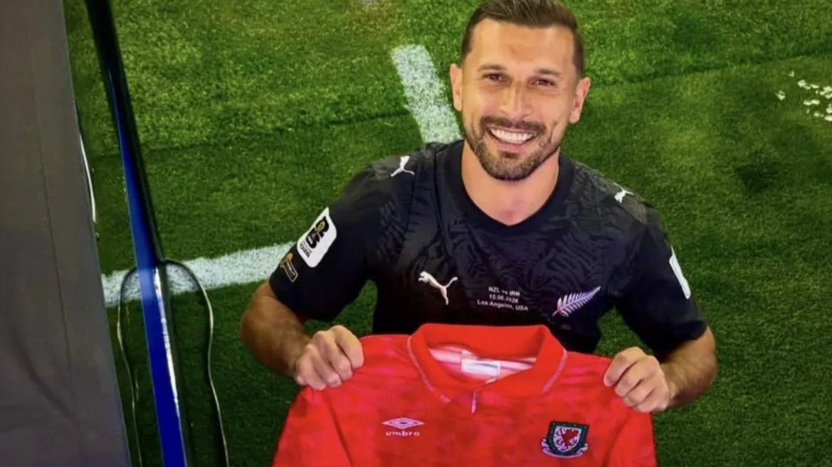 I swapped shirts with World Cup player who watches my YouTube channel