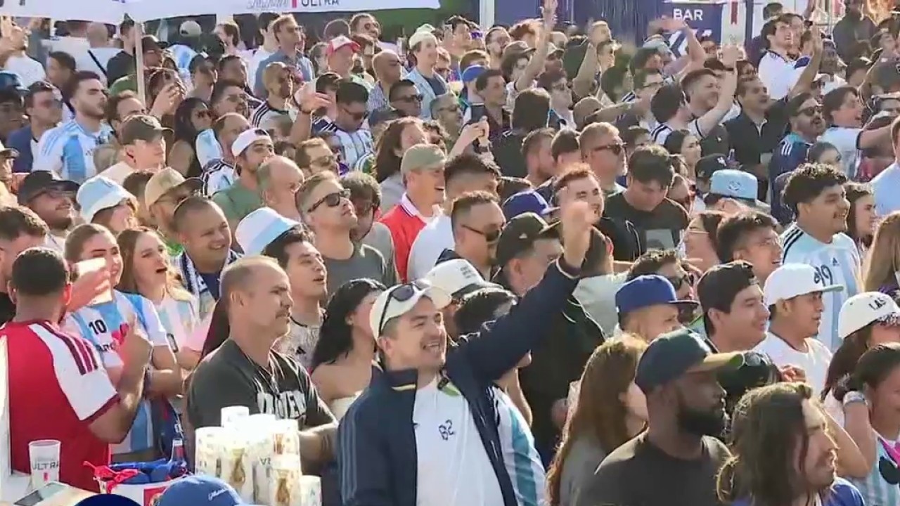 Santa Monica watch party celebrates Messi's hat trick