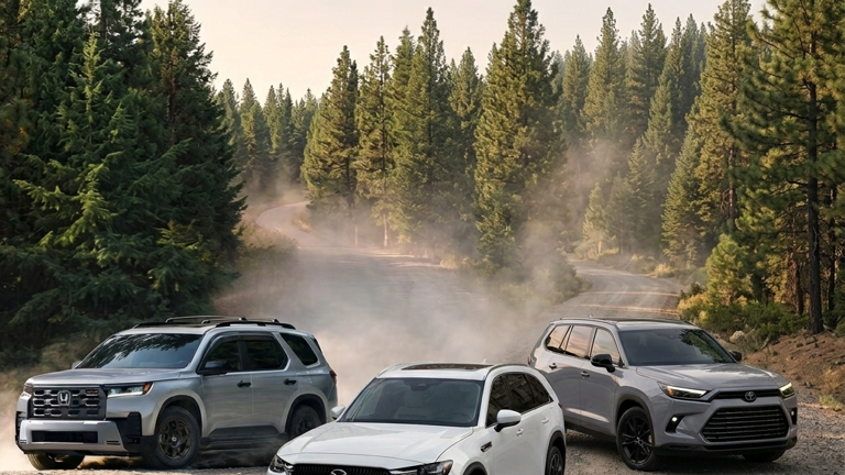 Toyota Grand Highlander vs. Mazda CX-90 vs. Honda Pilot: Which one ...