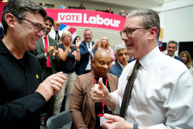 Keir Starmer hints at top cabinet job for Andy Burnham if he wins by ...