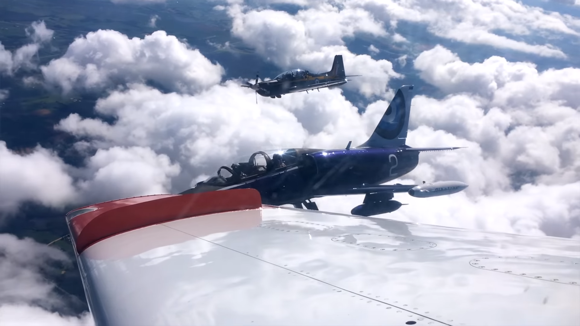 Electrical fire in the sky - fighter jet formation flight turns dangerous