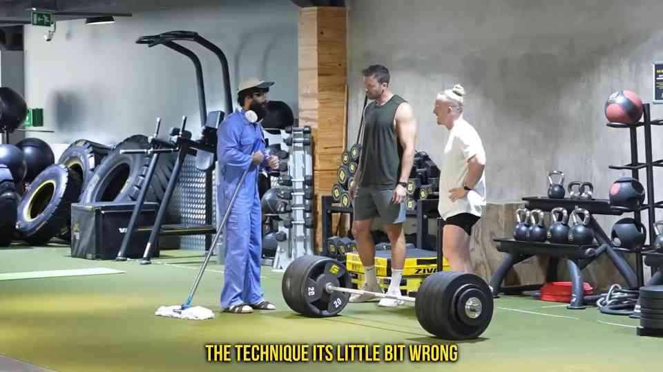 Your technique is all wrong