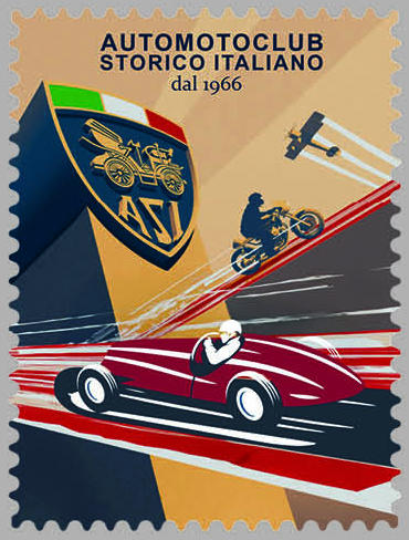 ASI, francobollo commemorativo per i 60 anni: omaggio al motorismo ...