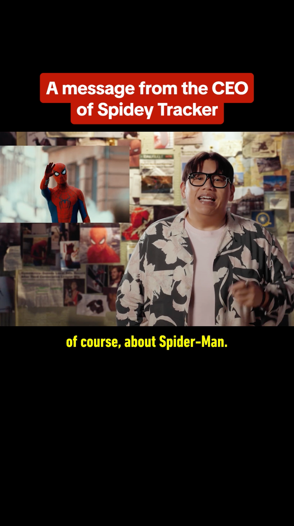 The CEO of Spidey Tracker Ned Leeds announces new hub for all things ...