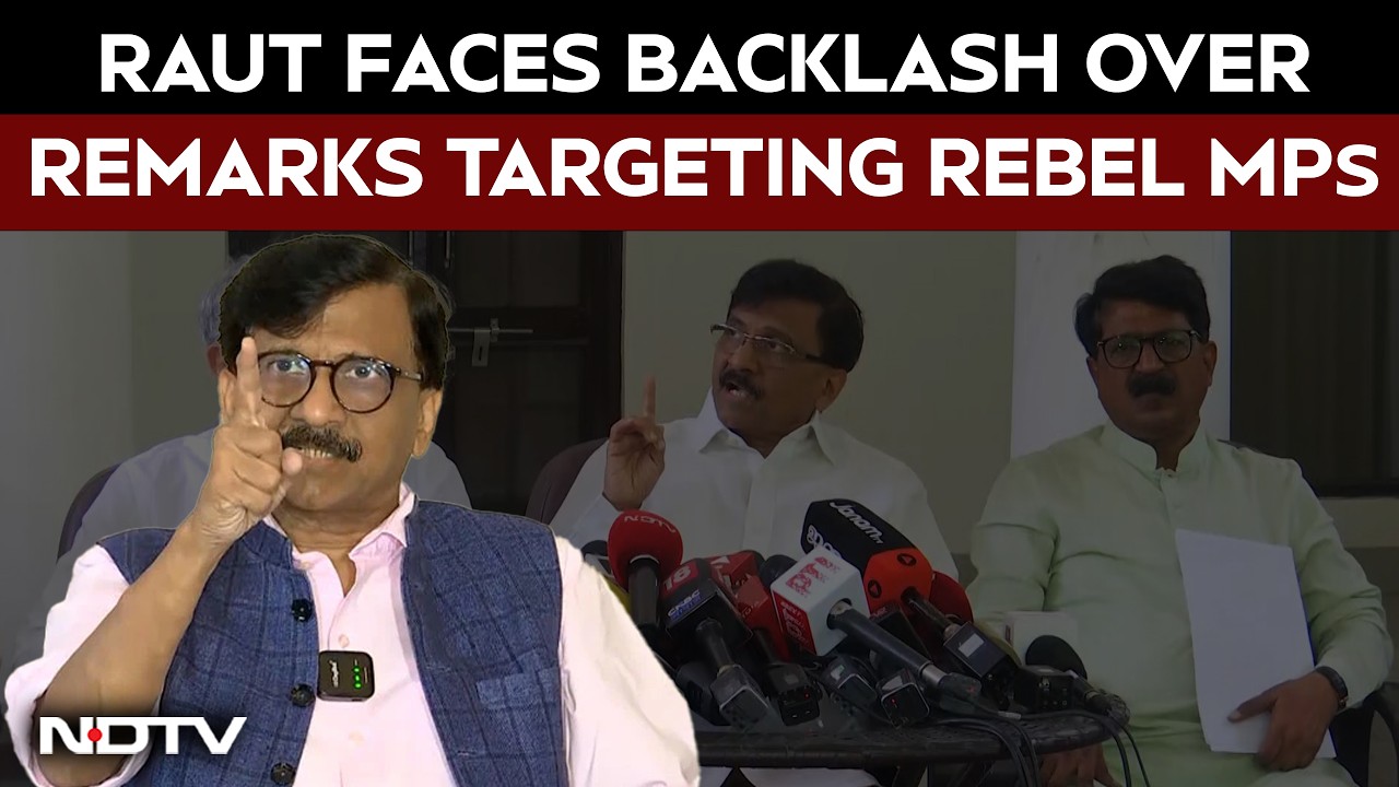 Shiv Sena news | Sanjay Raut sparks row with remarks on rebel MPs