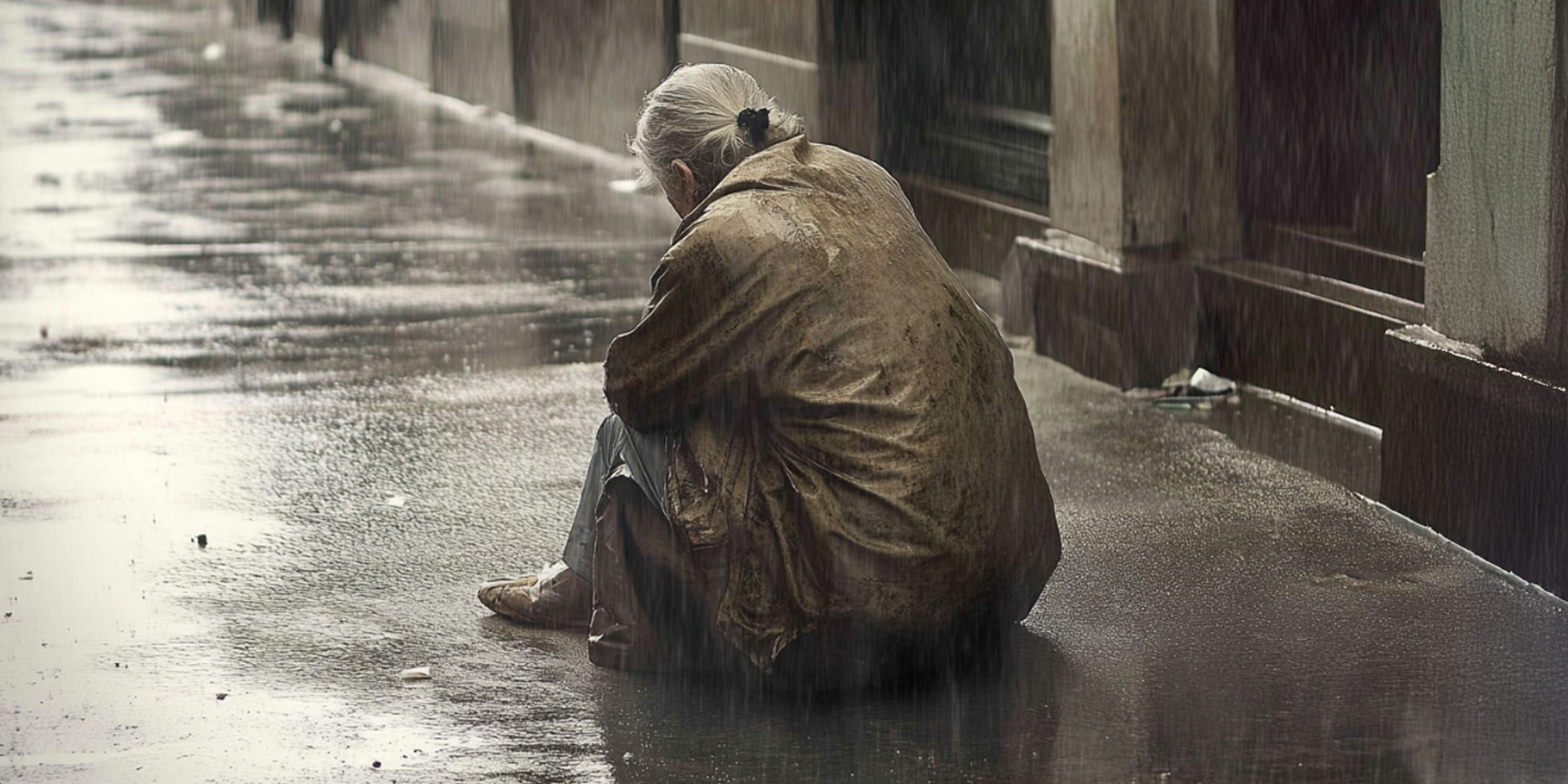 Man sheltered homeless woman in his garage – two days later, he looked ...
