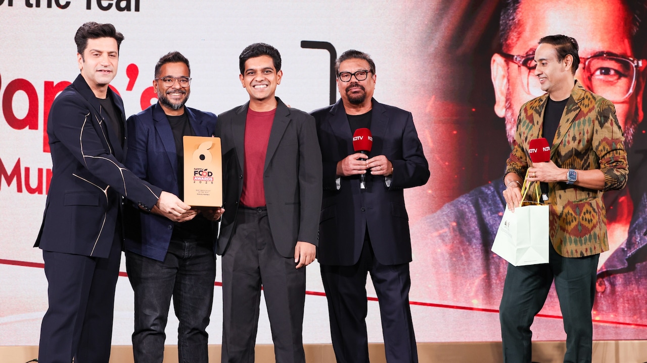 NDTV Food Awards 2026: Papa's wins best restaurant of the year