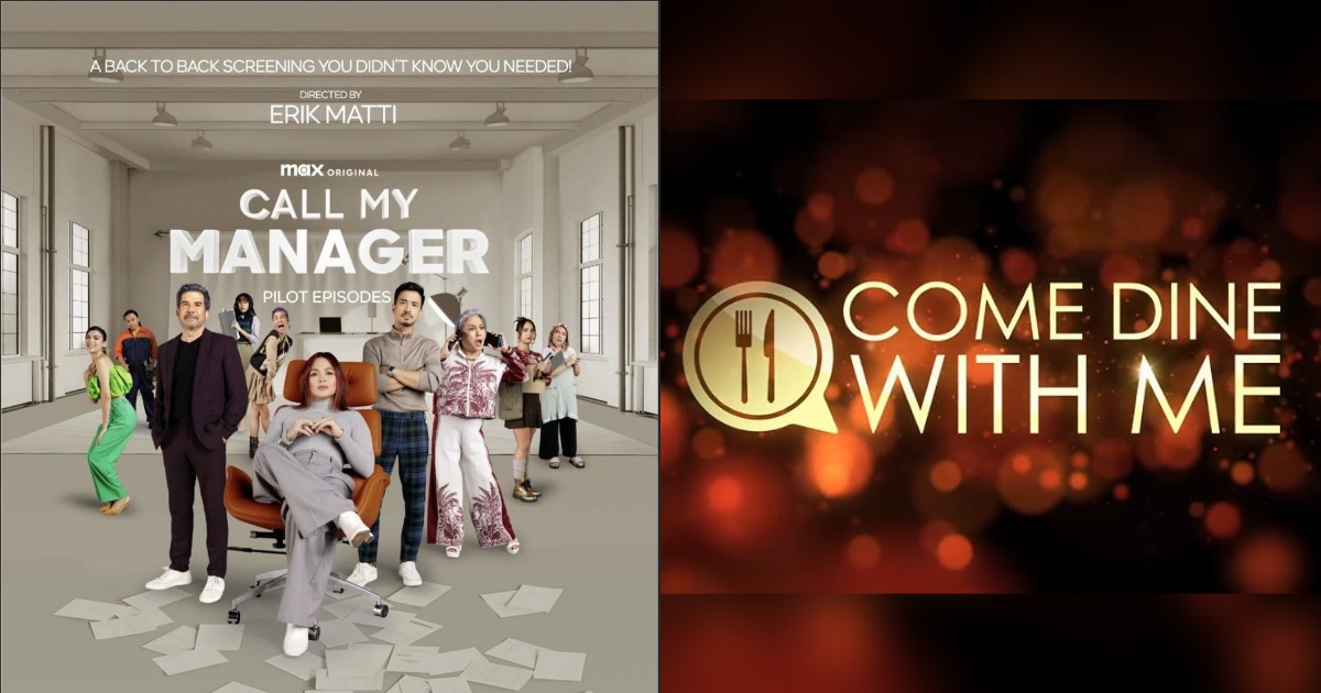 Filipino shows 'Call My Manager,' 'Come Dine With Me: Celebrity ...