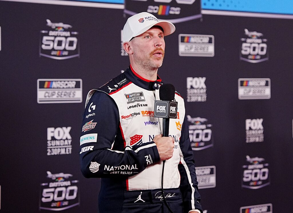 ‘Show some respect’: Denny Hamlin tells F1 veteran after post-race ...