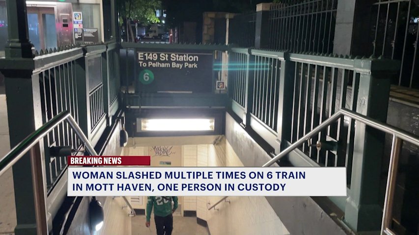 Woman slashed multiple times with a scalpel inside Mott Haven train station