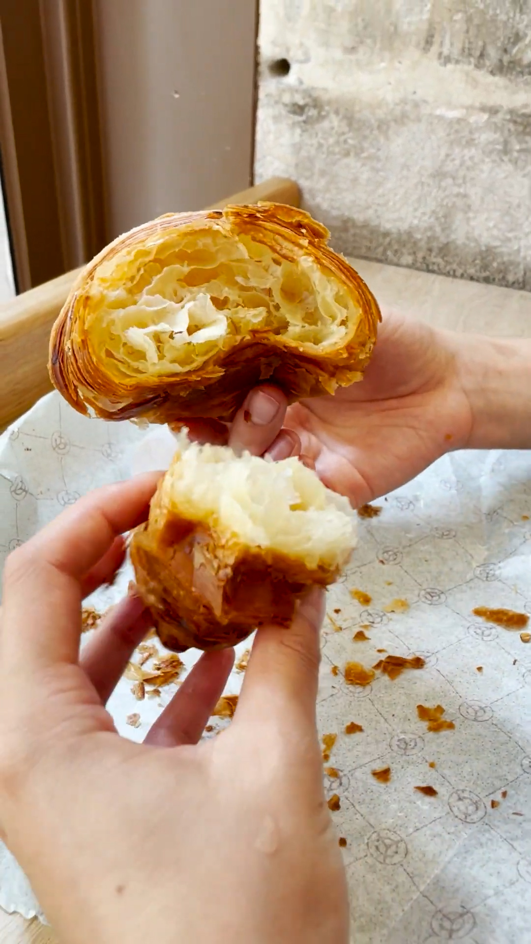 Yann Couvreur's croissants in a blind taste test