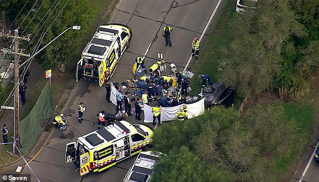 Bystanders' frantic rescue effort as two children, 1 and 5, are killed ...