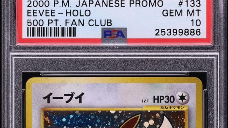 Vintage Pokémon grail becomes most valuable Eevee card of all time