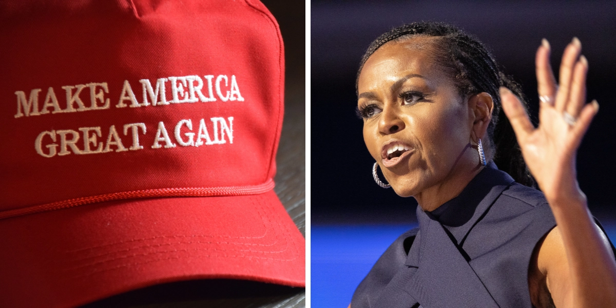 Lip reader reveals what Trump really said after Michelle Obama was ...