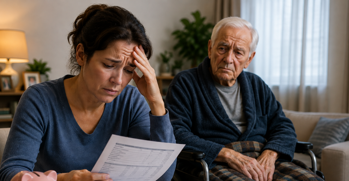I became my father’s caregiver, and now I’ve drained my own savings. Is ...