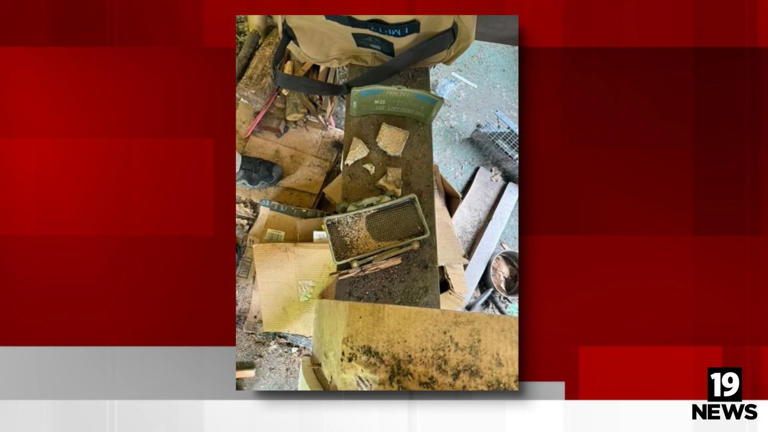 Lorain County bomb squad responds after family finds grenade, mines in home