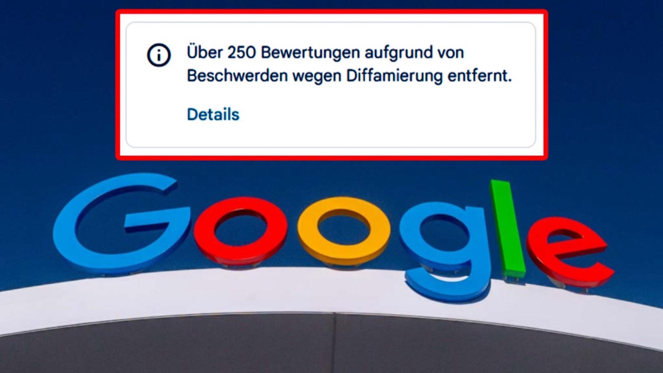 Google Maps zeigt seit kurzem gelöschte Bewertungen an: Was hinter dem ...