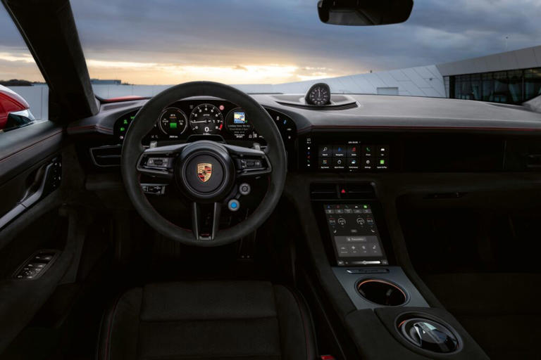 Porsche gave the 2027 Taycan eight fake gears, on top of the two real ones