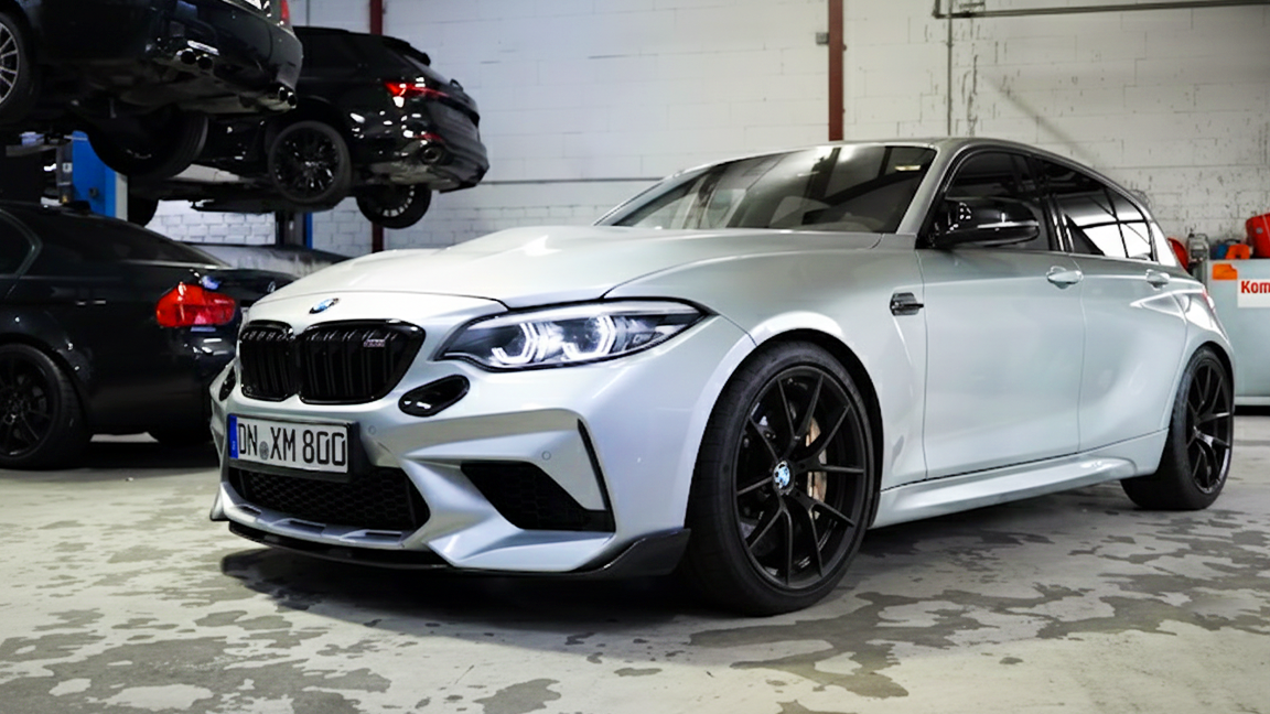 800HP V8 twin turbo BMW M135i widebody monster