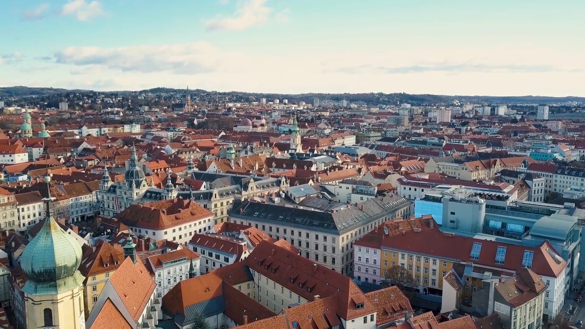 Graz: Drone views of Austria's second-largest city - Worldwide