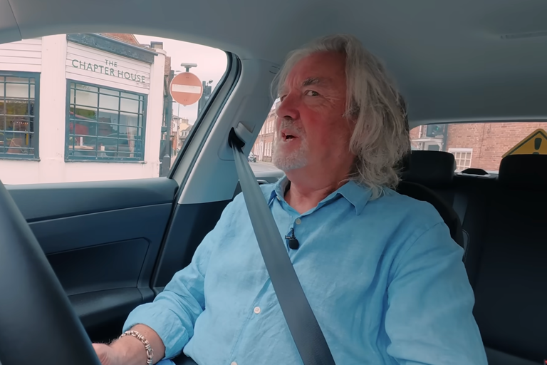 Top Gear star James May fails his driving test retake