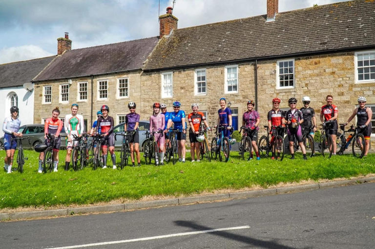 Women-only cycling event in Northumberland smashes participation record