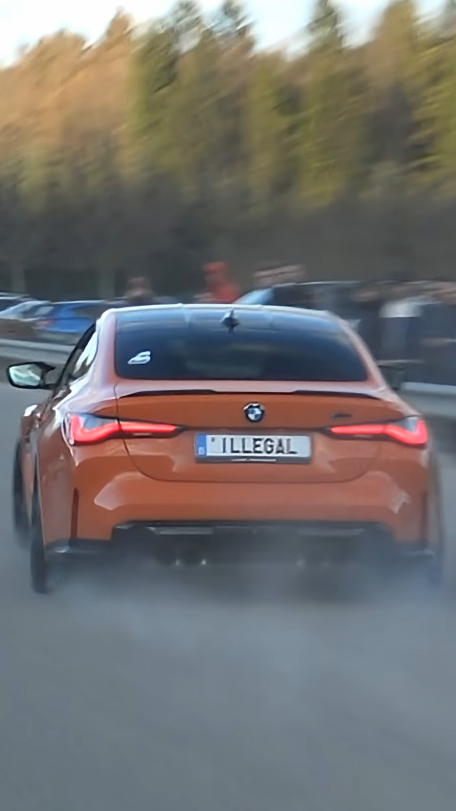 BMW shows its speed in a quick road acceleration