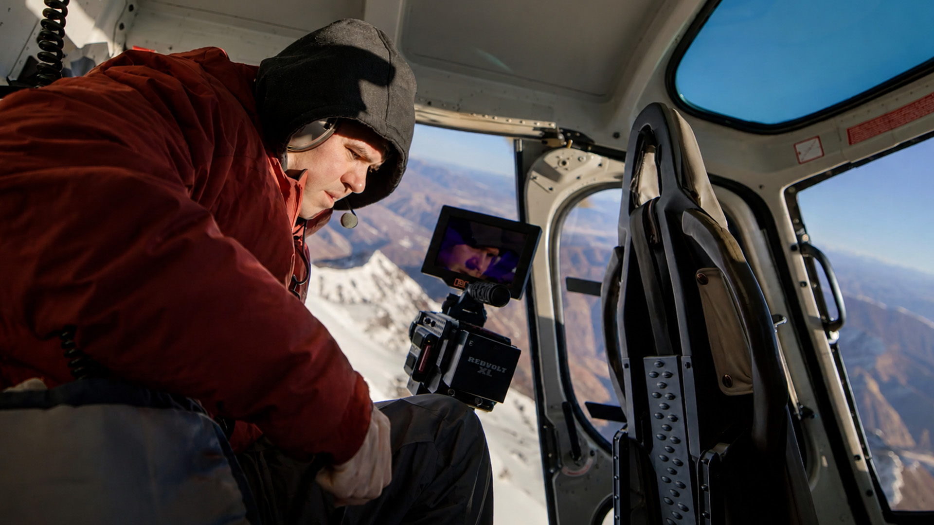The challenge of filming speed flying in extreme conditions