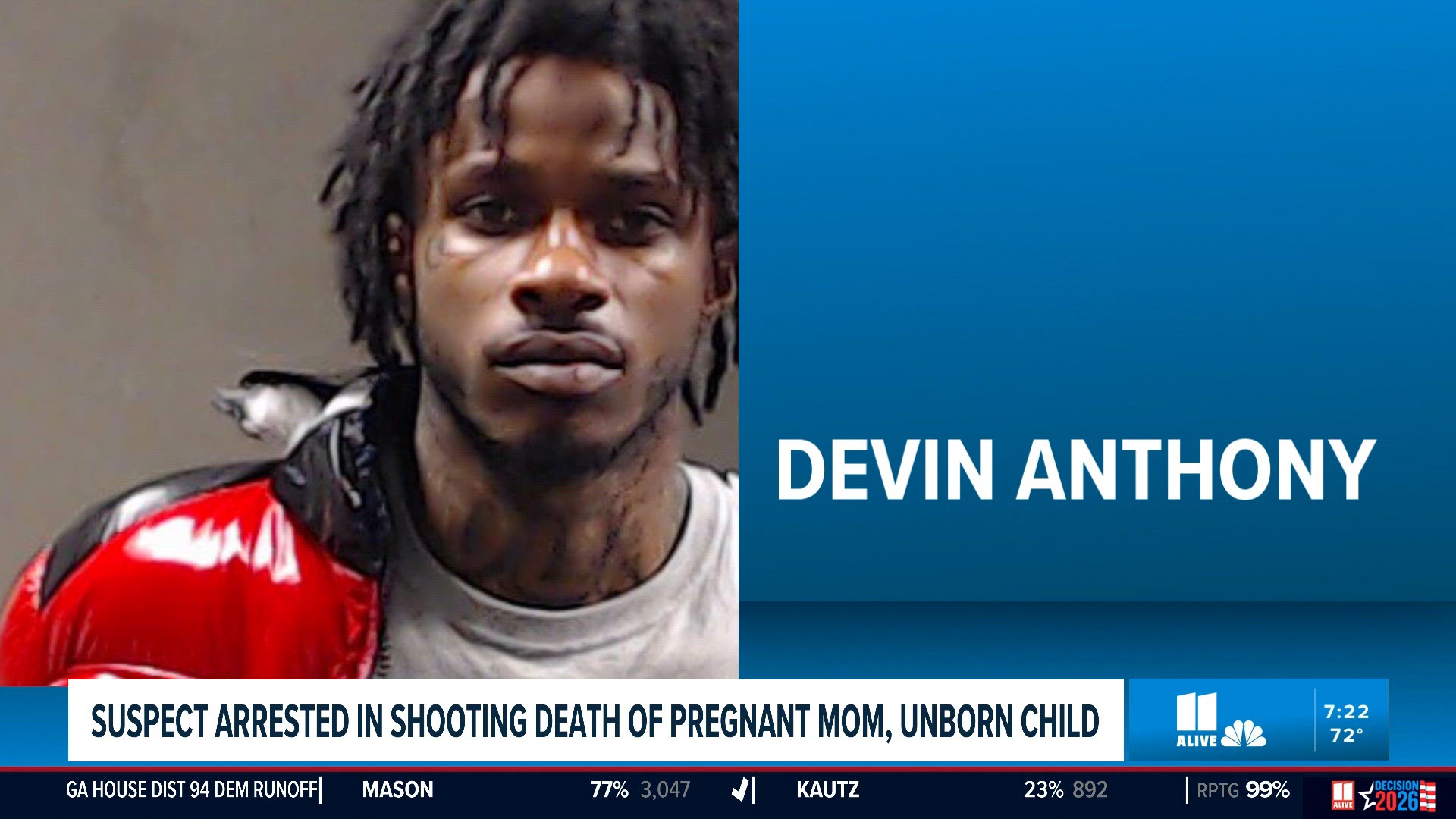 Man accused of killing pregnant woman, unborn child in DeKalb County