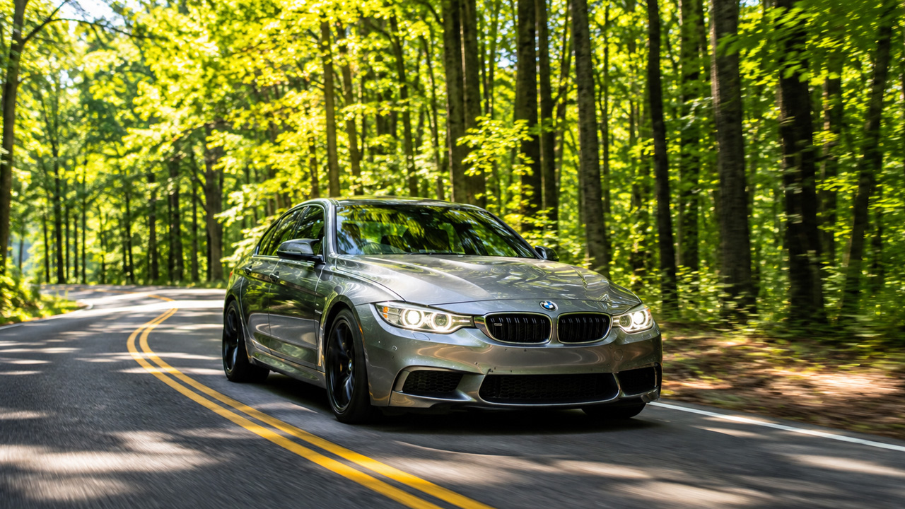 BMW M3 finds America’s best driving road