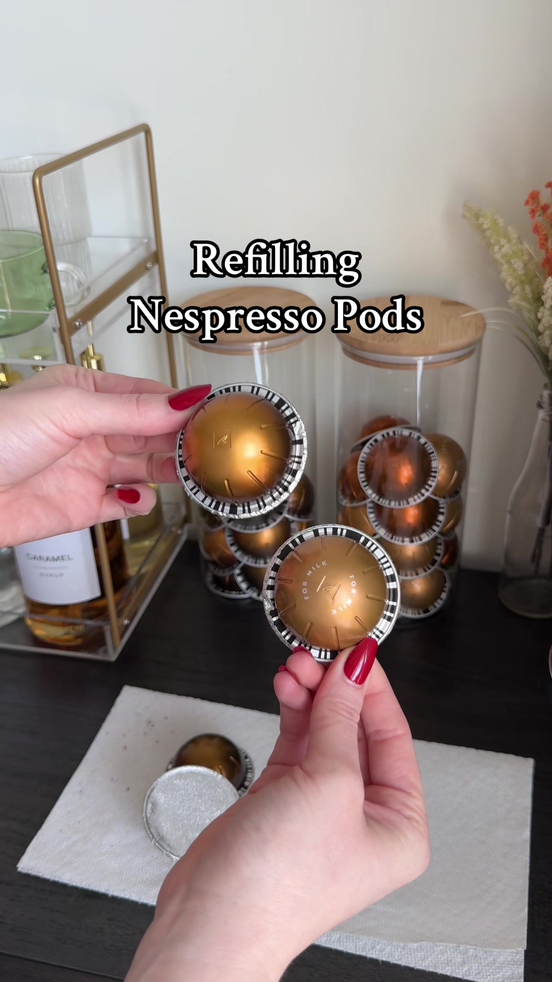 How to refill Nespresso pods at home
