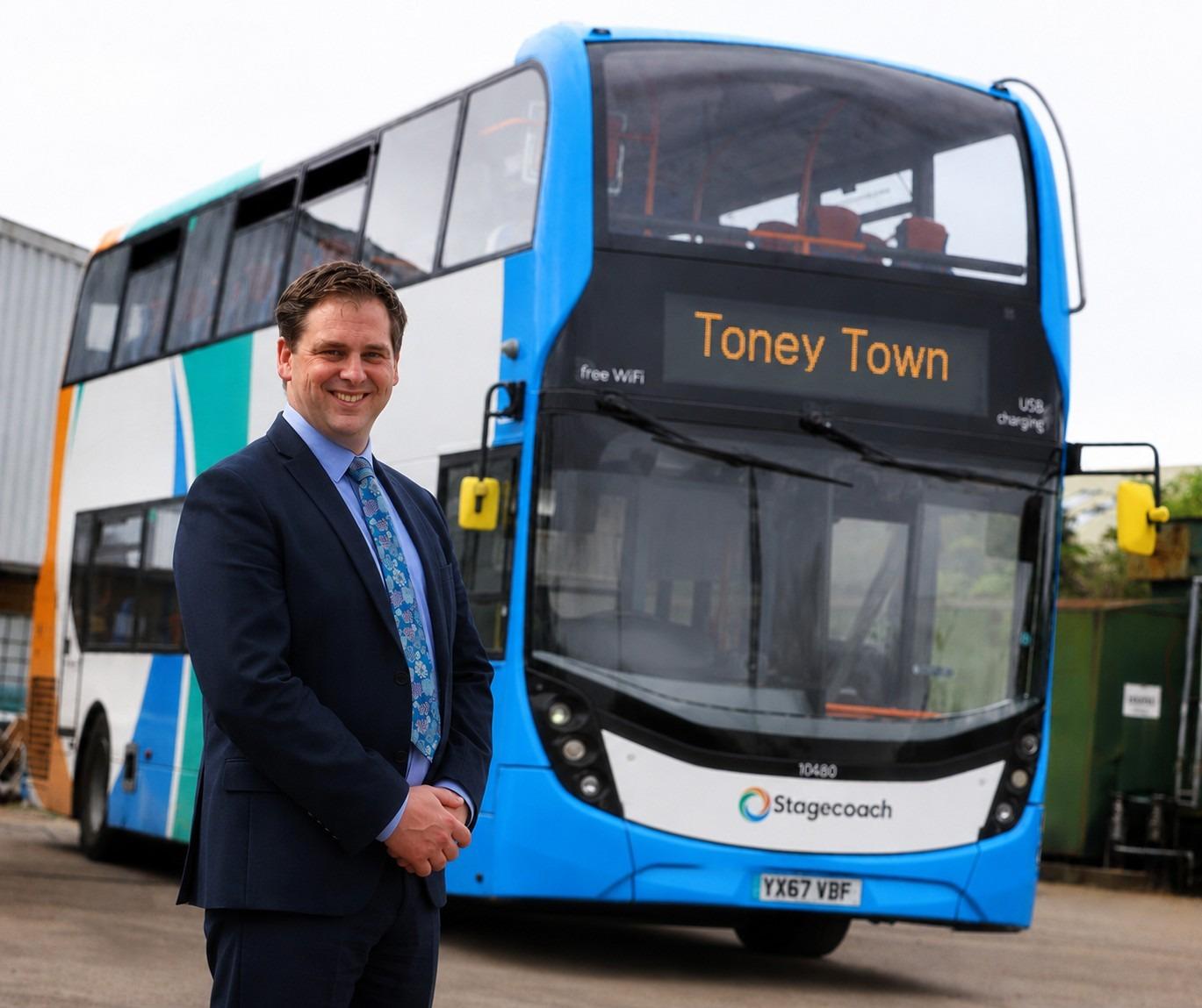 Northampton bus route renamed 'Toney Town' in honour of England star ...