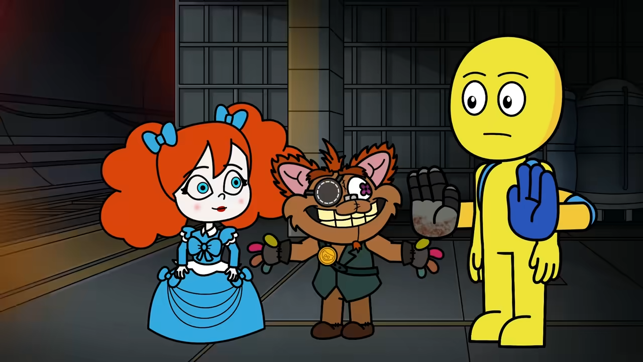 Saved by the prototype (Poppy Playtime animation)