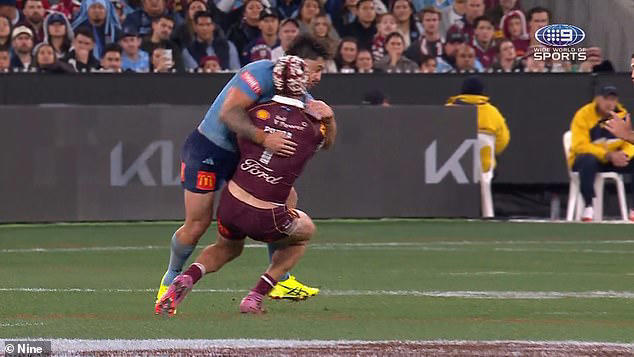 Queensland fans fume as Kotoni Staggs controversially avoids sending ...
