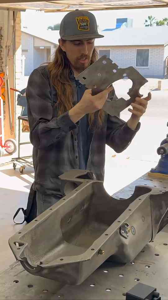 Test fitting a flattie windage tray setup