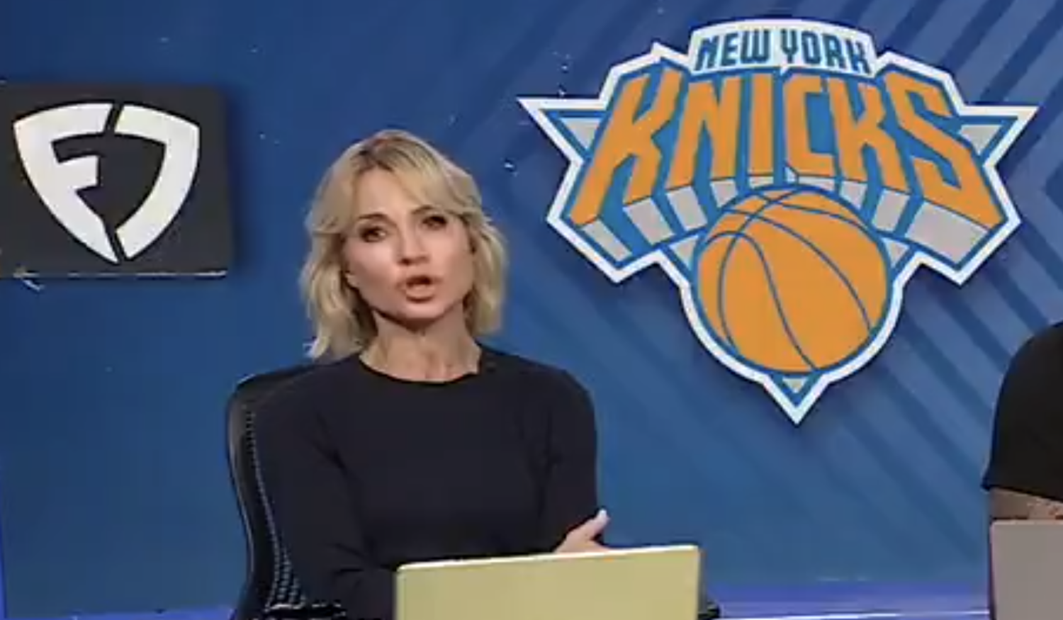 Michelle Beadle takes clear shot at Knicks fans