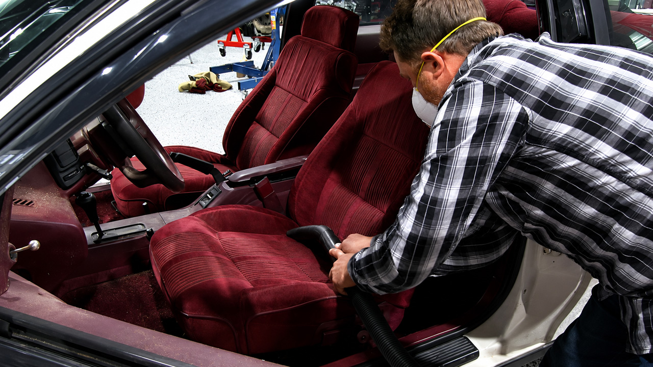 Finishing restoration process for rusty outdated Chevrolet Beretta GT